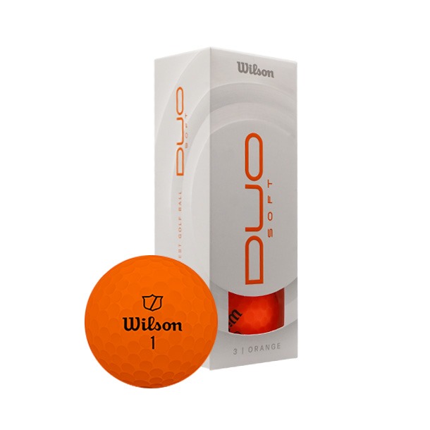 Wilson Duo Soft Orange Golf Balls 2025 | gimmeballs