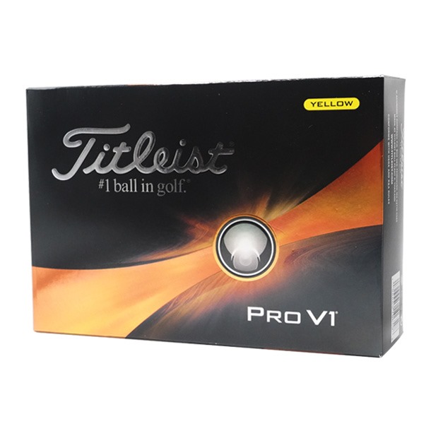 Titleist Pro V1 Yellow Golf Balls 2023 | gimmeballs
