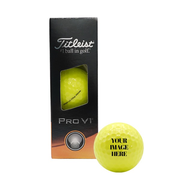 Titleist Pro V1 Yellow Golf Balls 2023 | gimmeballs