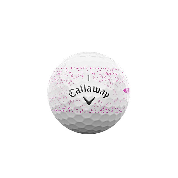 Callaway Supersoft Pink Splatter Golf Balls 2025